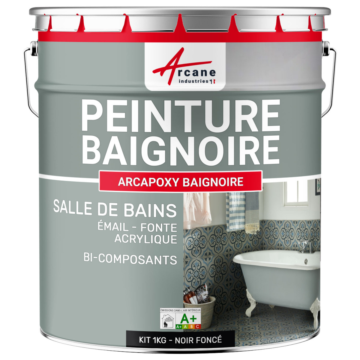 Peinture Baignoire Bac à douche Lavabo - Résine Epoxy | Maison Etanche